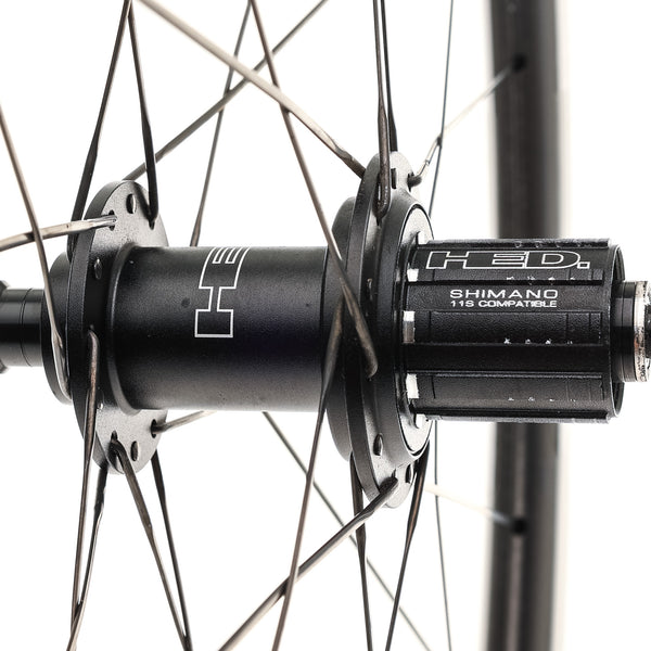 HED Jet RC4 Black Carbon Tubeless 700c Wheelset | The Pro's Closet