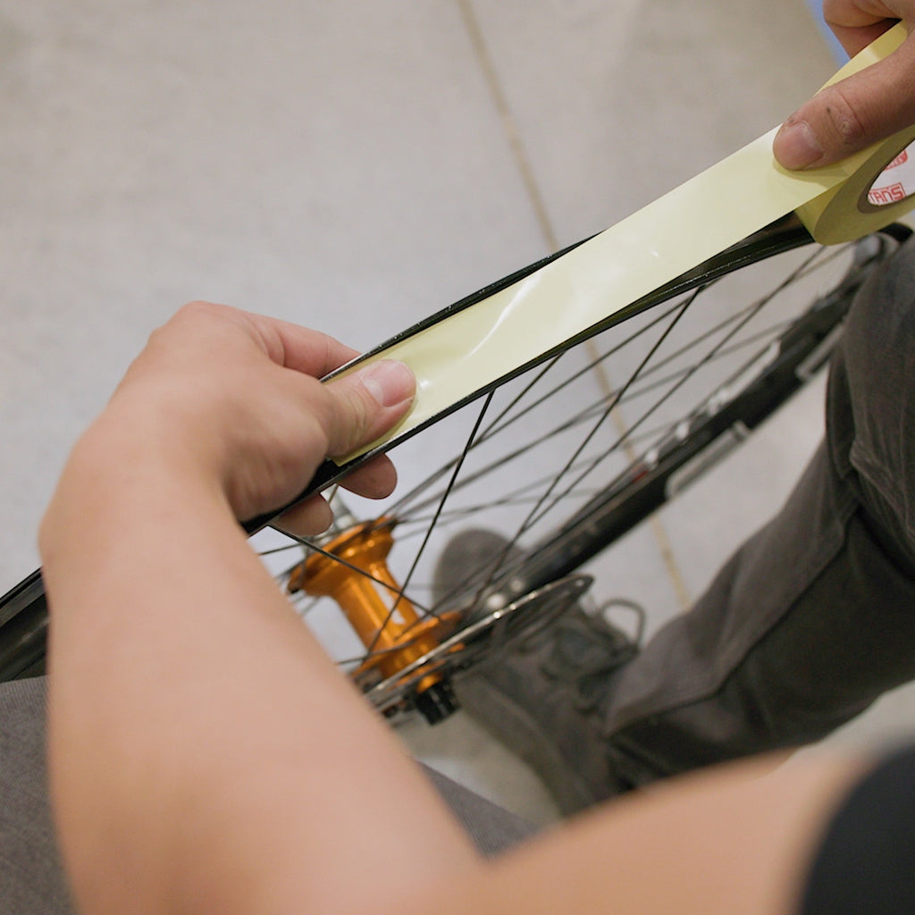 How To Tape A Tubeless Rim | The Pro's Closet