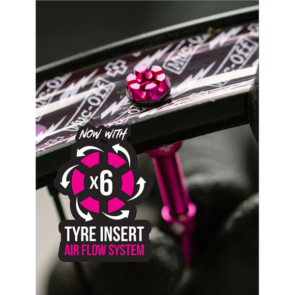 Muc-Off V2 Tubeless Valve Kit 60mm Pair Black | The Pro's Closet | ATU10029