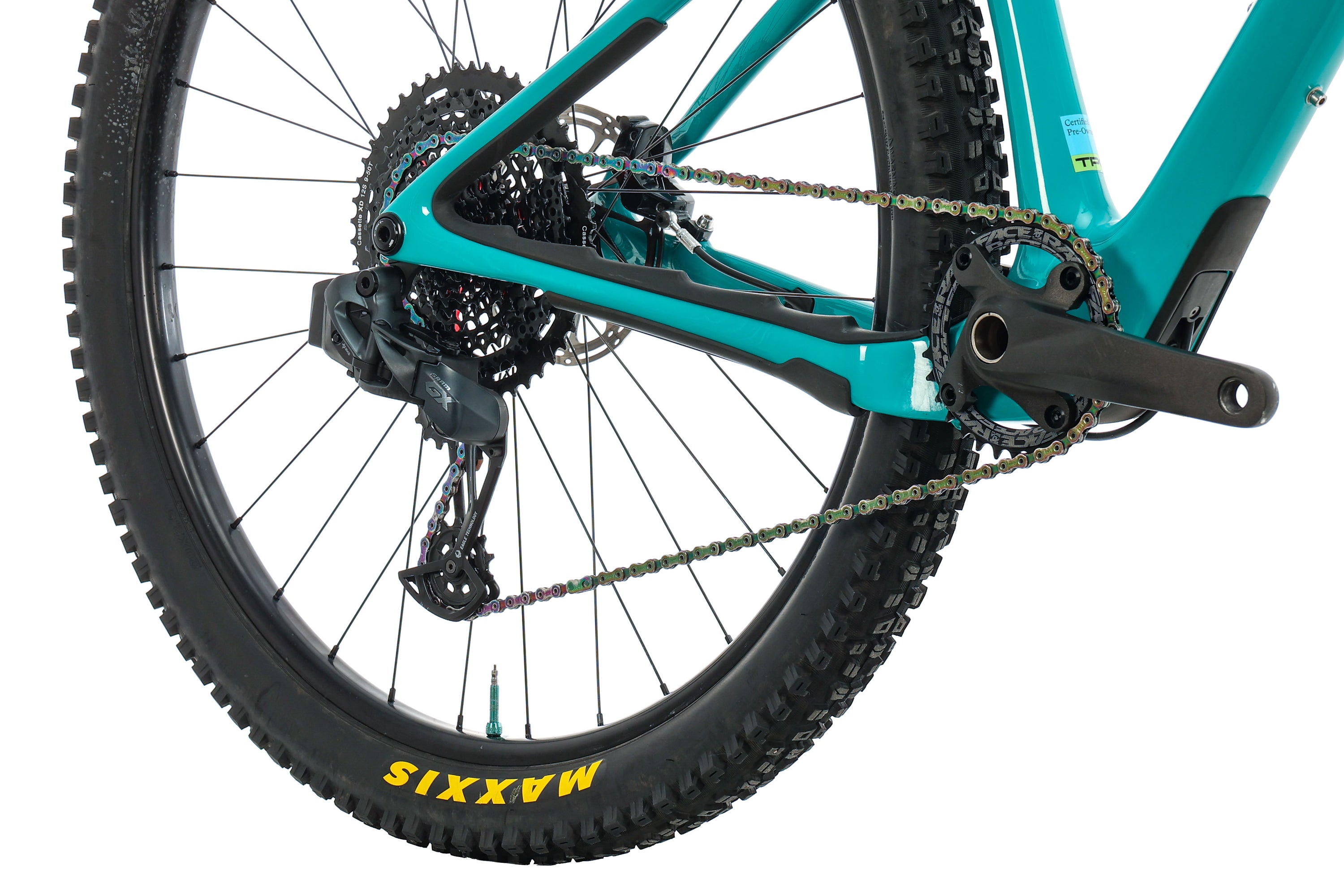 Yeti Cycles ARC TURQ C3 GX AXS Mountain Bike - 2021, Large | The Pro's ...