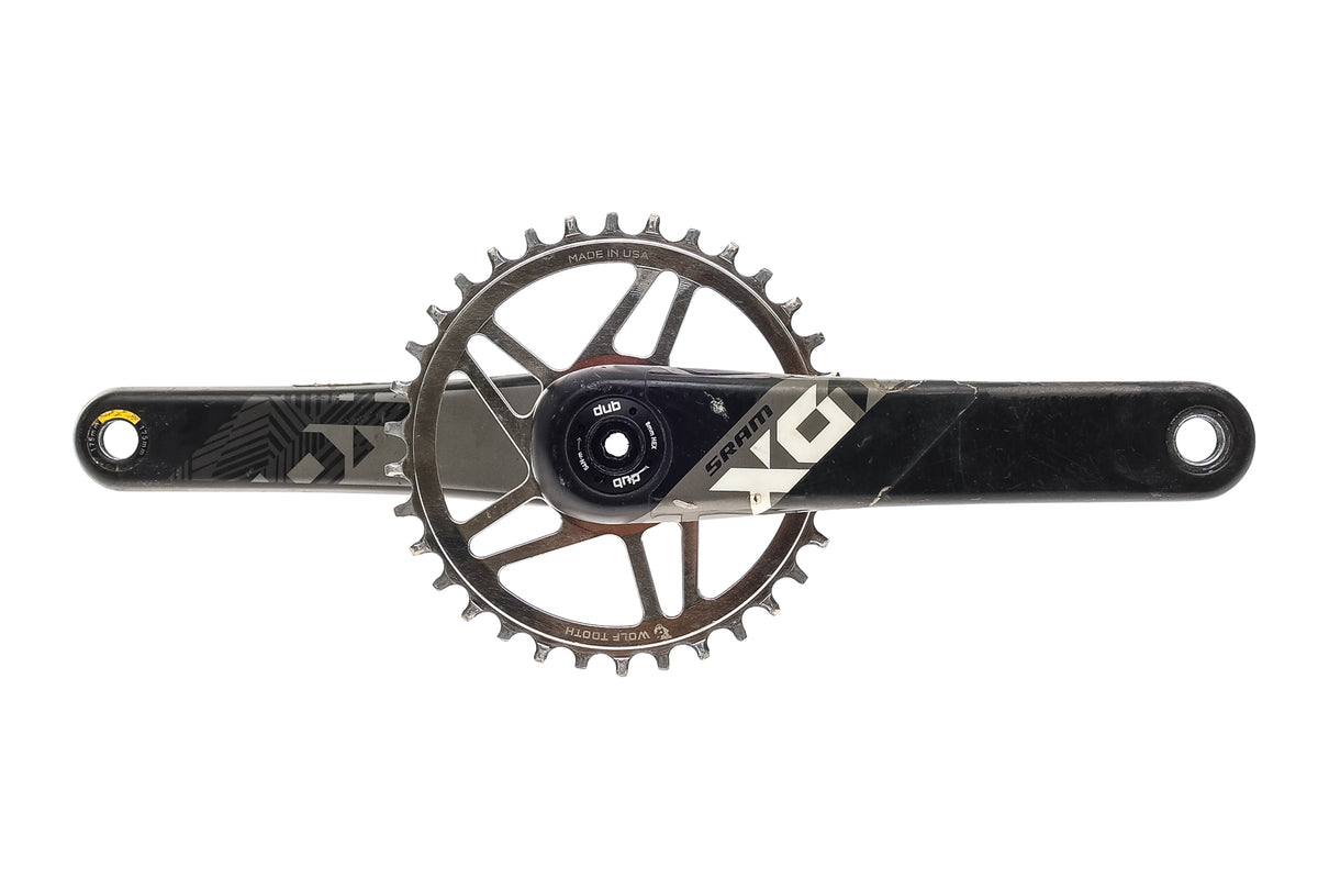SRAM XO1 Crankset 12 Speed 175mm 34T Dub | The Pro's Closet