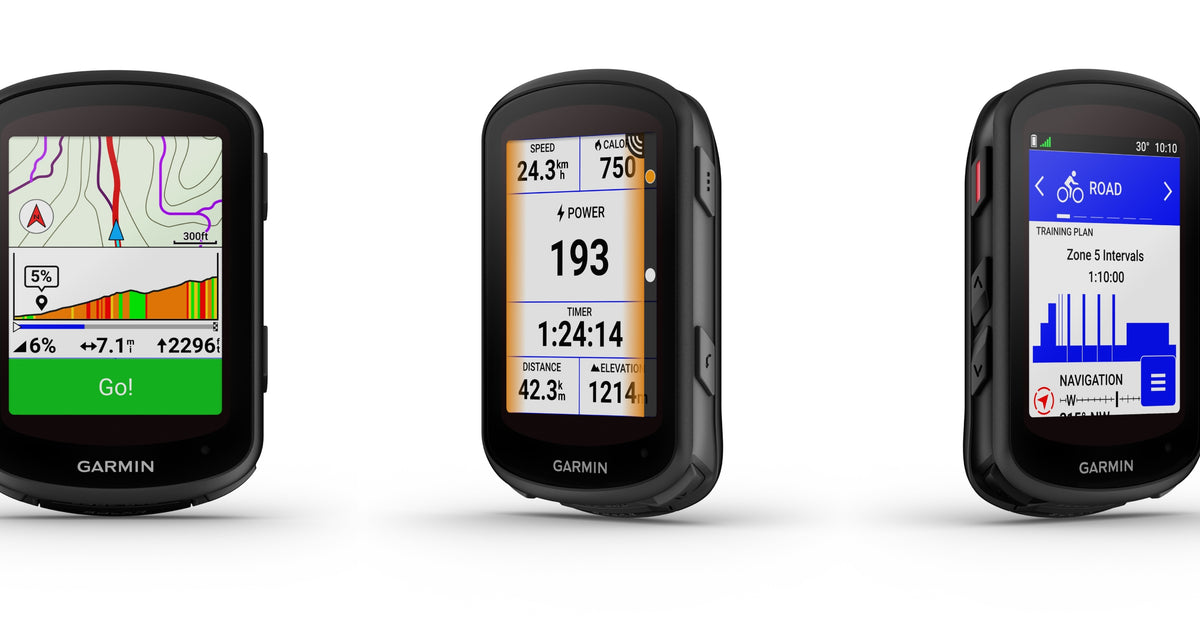 Garmin Edge Bike Computers For Sale - 840, 540, 1040 | Comparison Chart ...