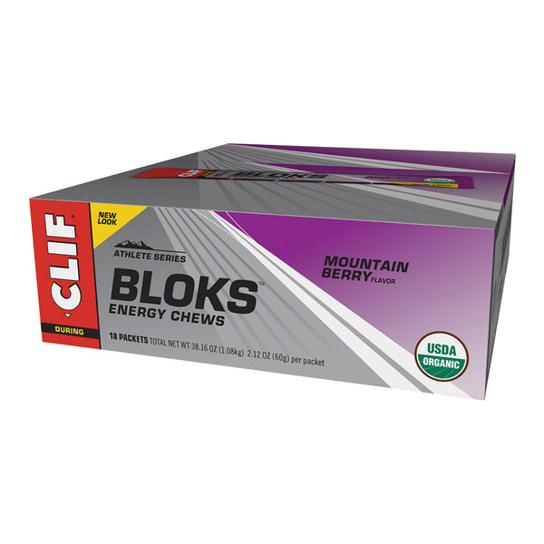 Clif Shot Bloks: Mountain Berry Box of 18 | The Pro's Closet