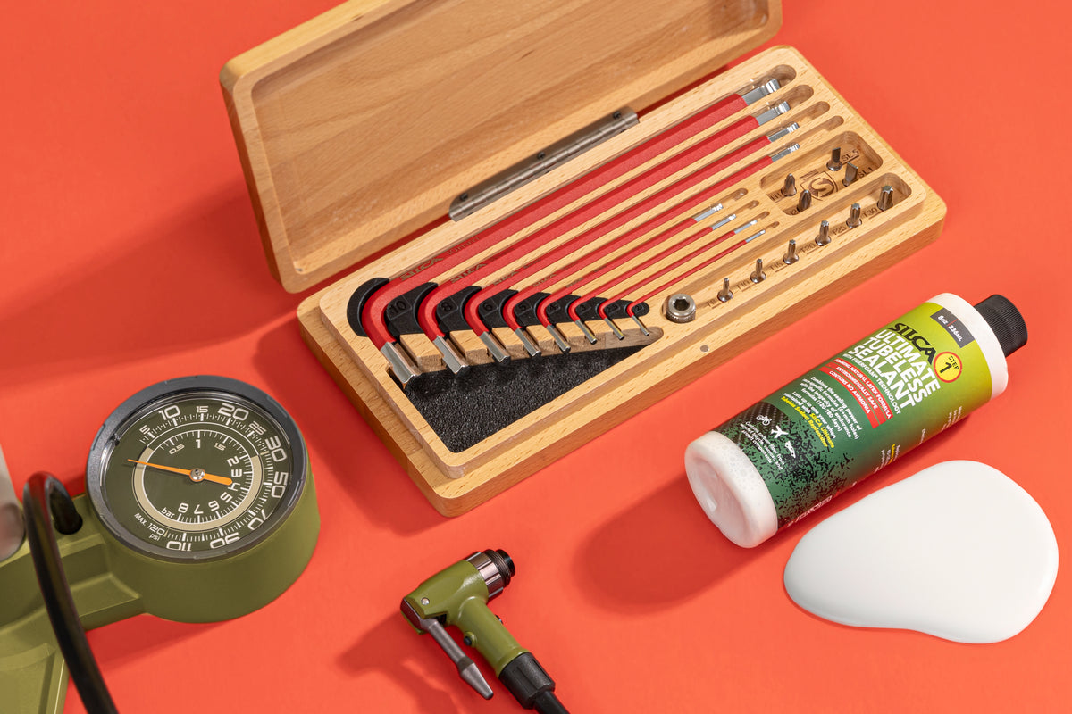 Silca Bike Accessories - Pumps, Sealants, Tools, Socks & More | The Pro's Closet