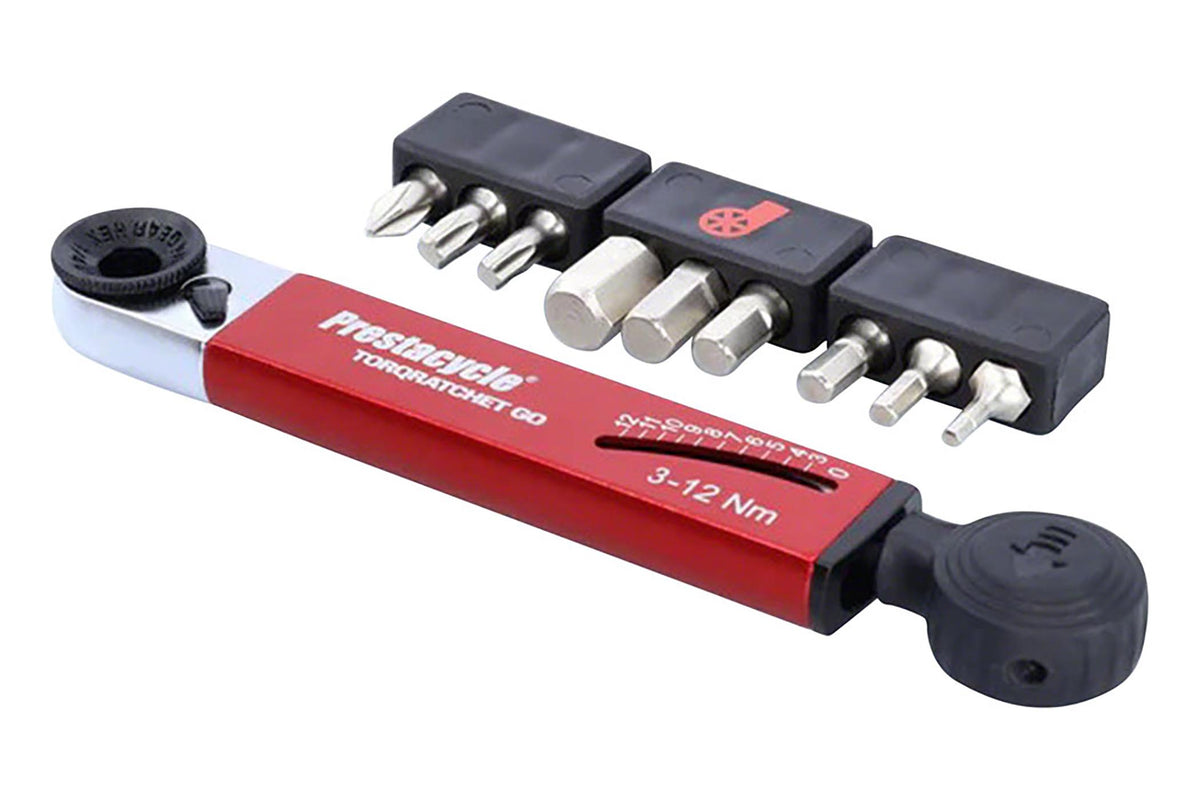 Prestacycle TorqRatchet GO Portable Torque Multi-tool Ratchet- 3-12Nm ...