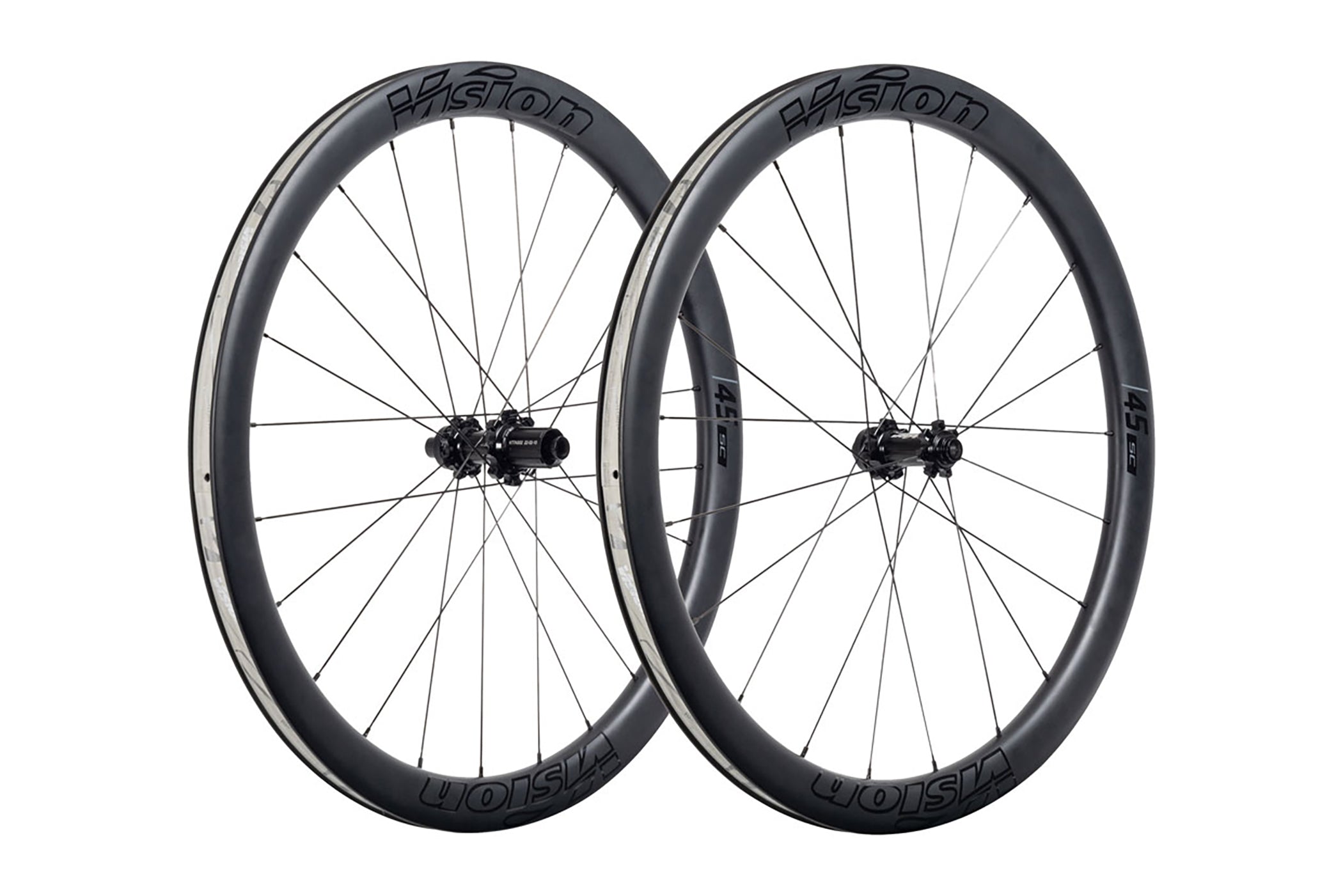 Vision SC45 TL Carbon Tubeless 700c Wheelset | The Pro's Closet
