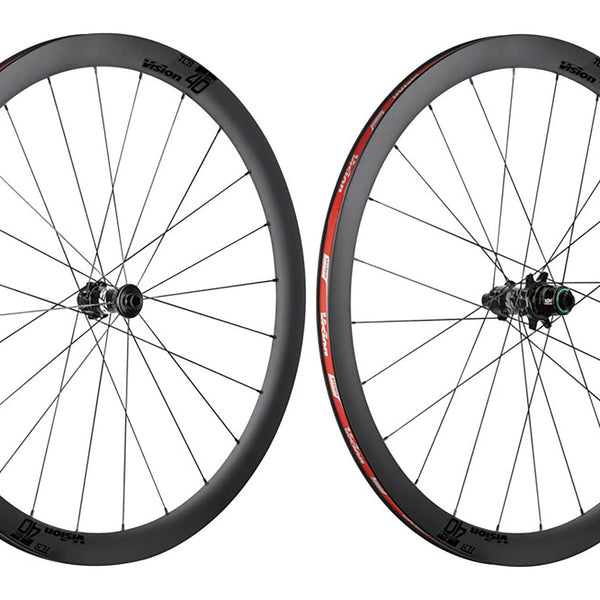 Vision SC40 DB Carbon Tubeless 700c Wheelset | The Pro's Closet