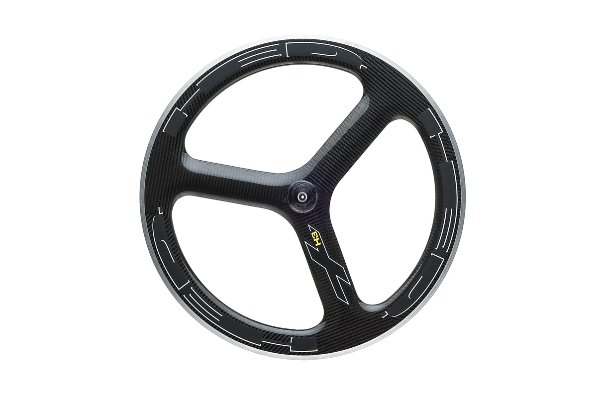 HED H3 Plus Carbon/Alloy Clincher 700c Front Wheel | The Pro's Closet – The Pro's Closet