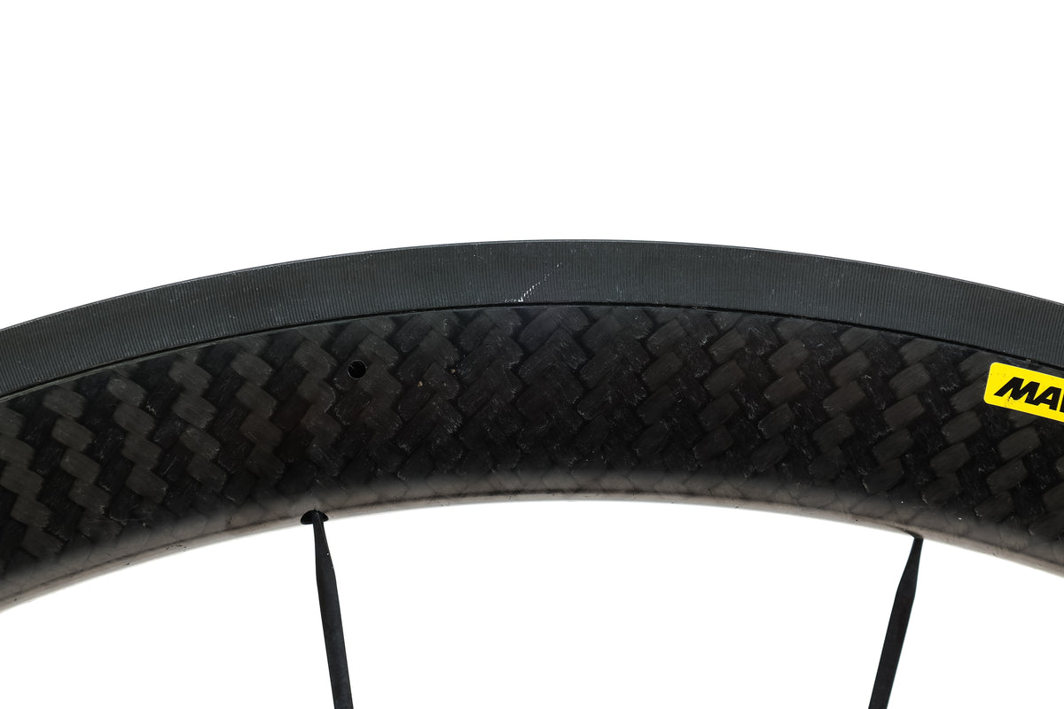 Mavic Cosmic Pro Carbon Exalith Carbon/Alloy Clincher 700c Wheelset ...