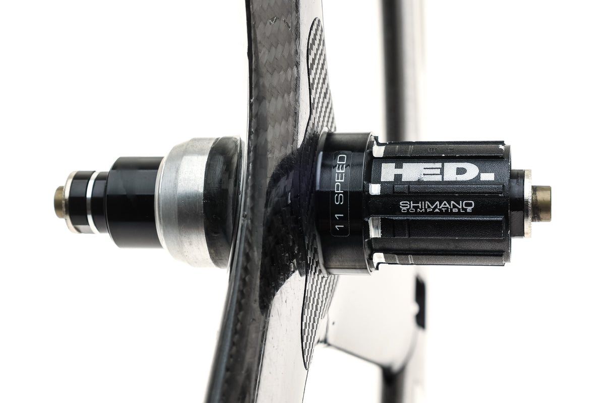 HED 3 Tri Spoke Aluminum/Carbon Clincher 700c Wheelset | The Pro's Closet – The Pro's Closet
