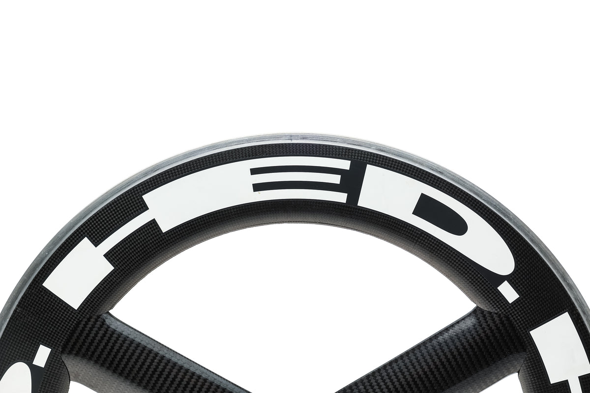 HED 3 Tri Spoke Aluminum/Carbon Clincher 700c Wheelset | The Pro's Closet – The Pro's Closet