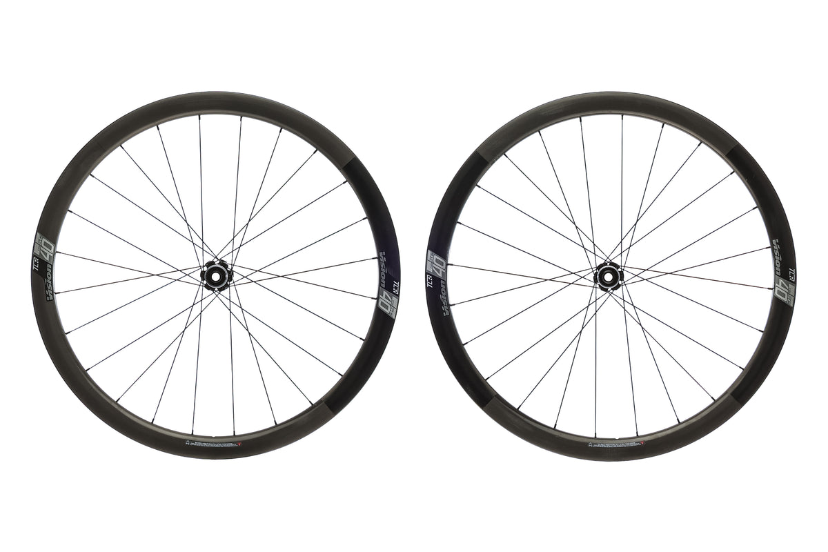 Vision SC 40 TLR Carbon Tubeless 700c Wheelset | The Pro's Closet ...