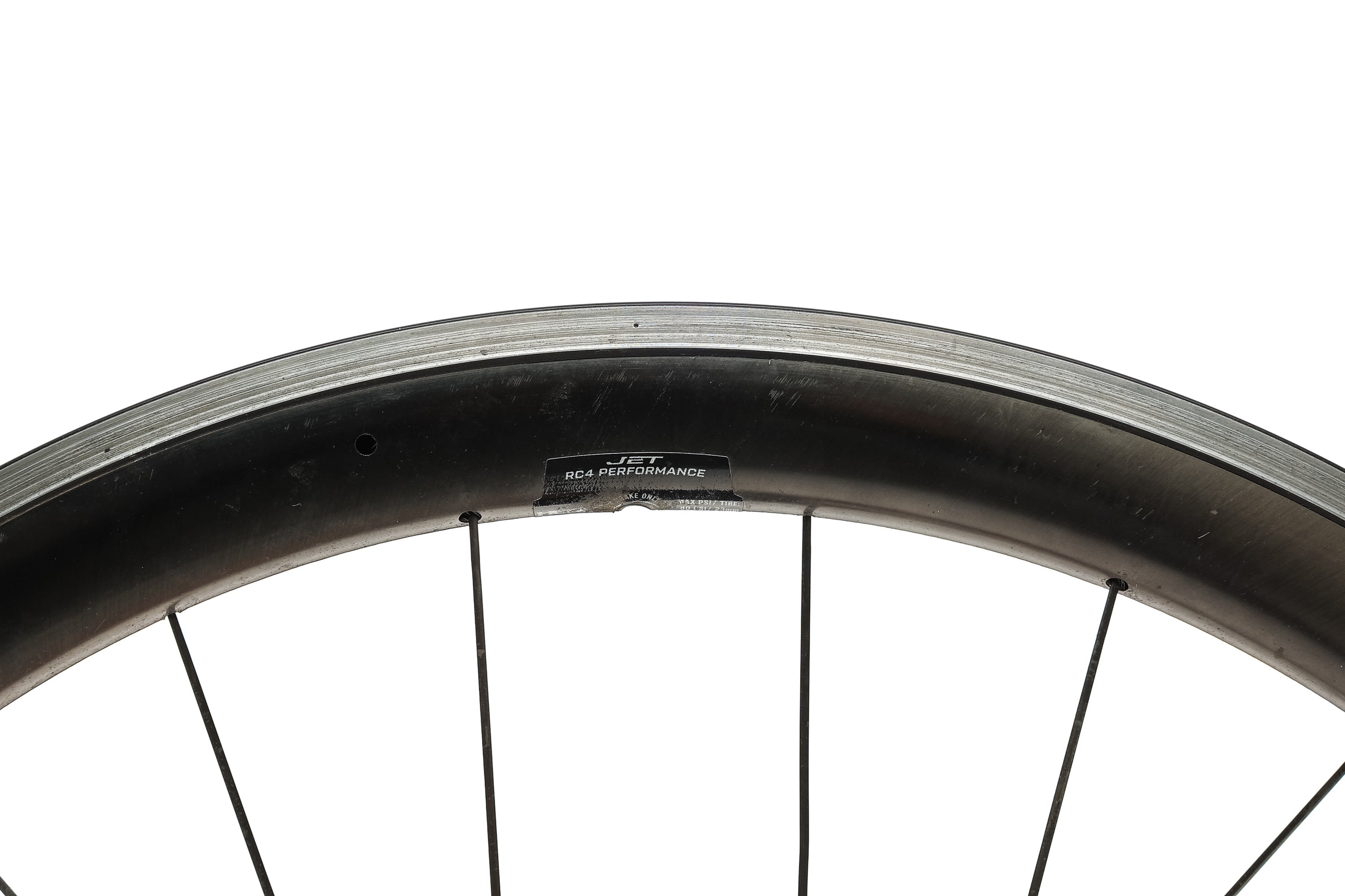 HED Jet RC4 Performance Aluminum/Carbon Tubeless 700c Wheelset | The Pro's Closet | WHL10711