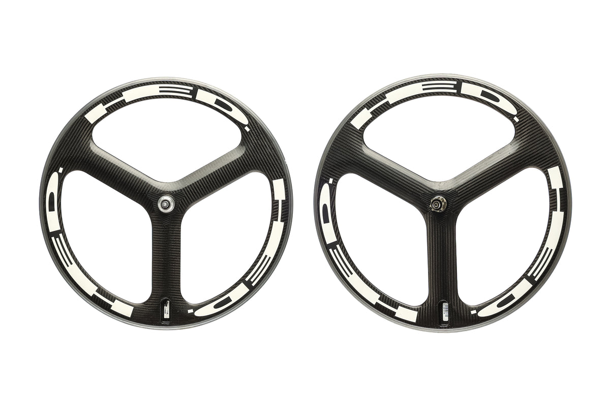 HED Tri Spoke Carbon Clincher 700c Wheelset | The Pro's Closet | WHL10869