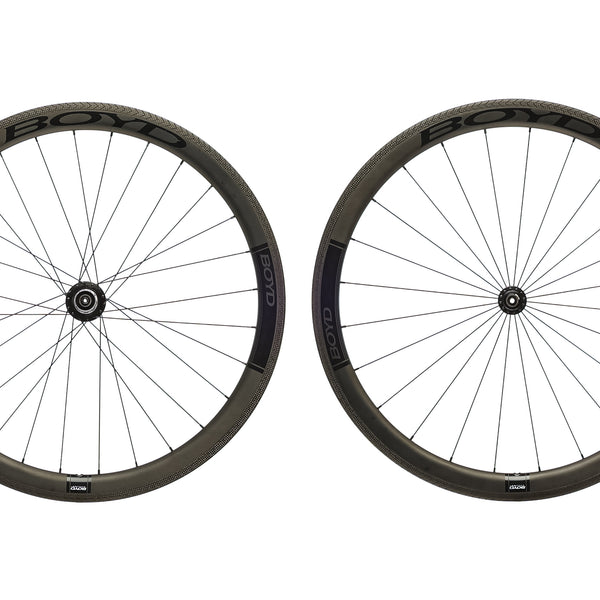 Boyd Podium Rim Brake 44mm Carbon Tubeless 700c Wheelset | The Pro's ...