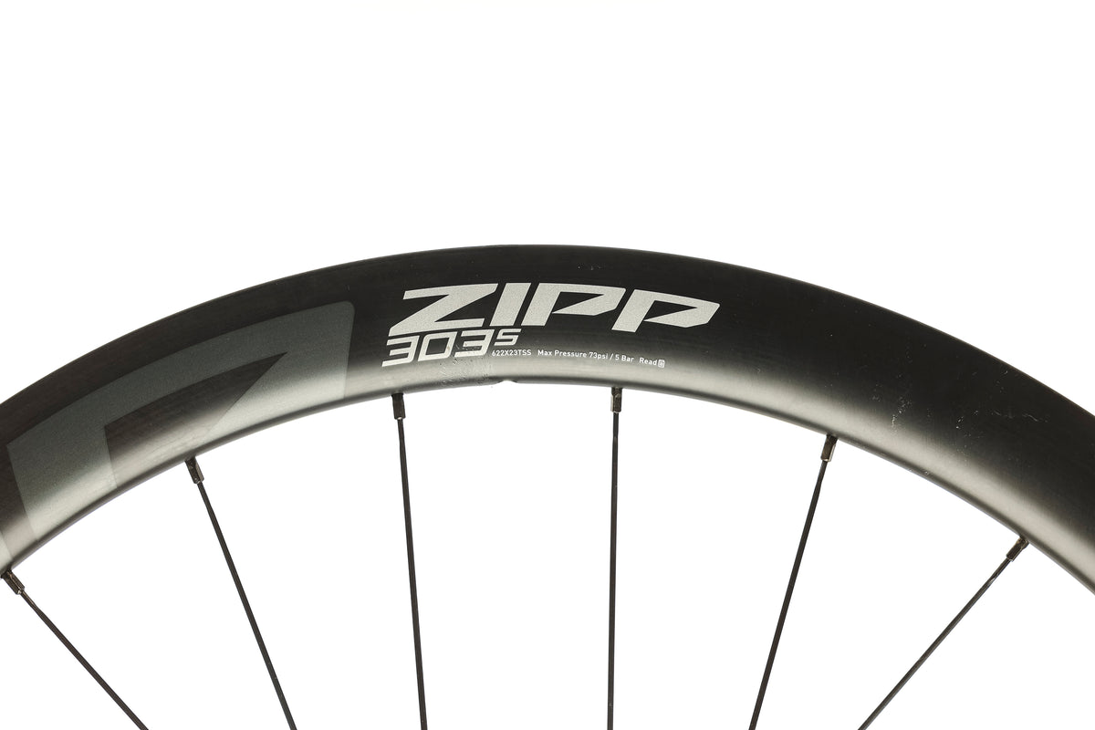Zipp 303 S Carbon Tubeless 700c Front Wheel | The Pro's Closet | WHL11042