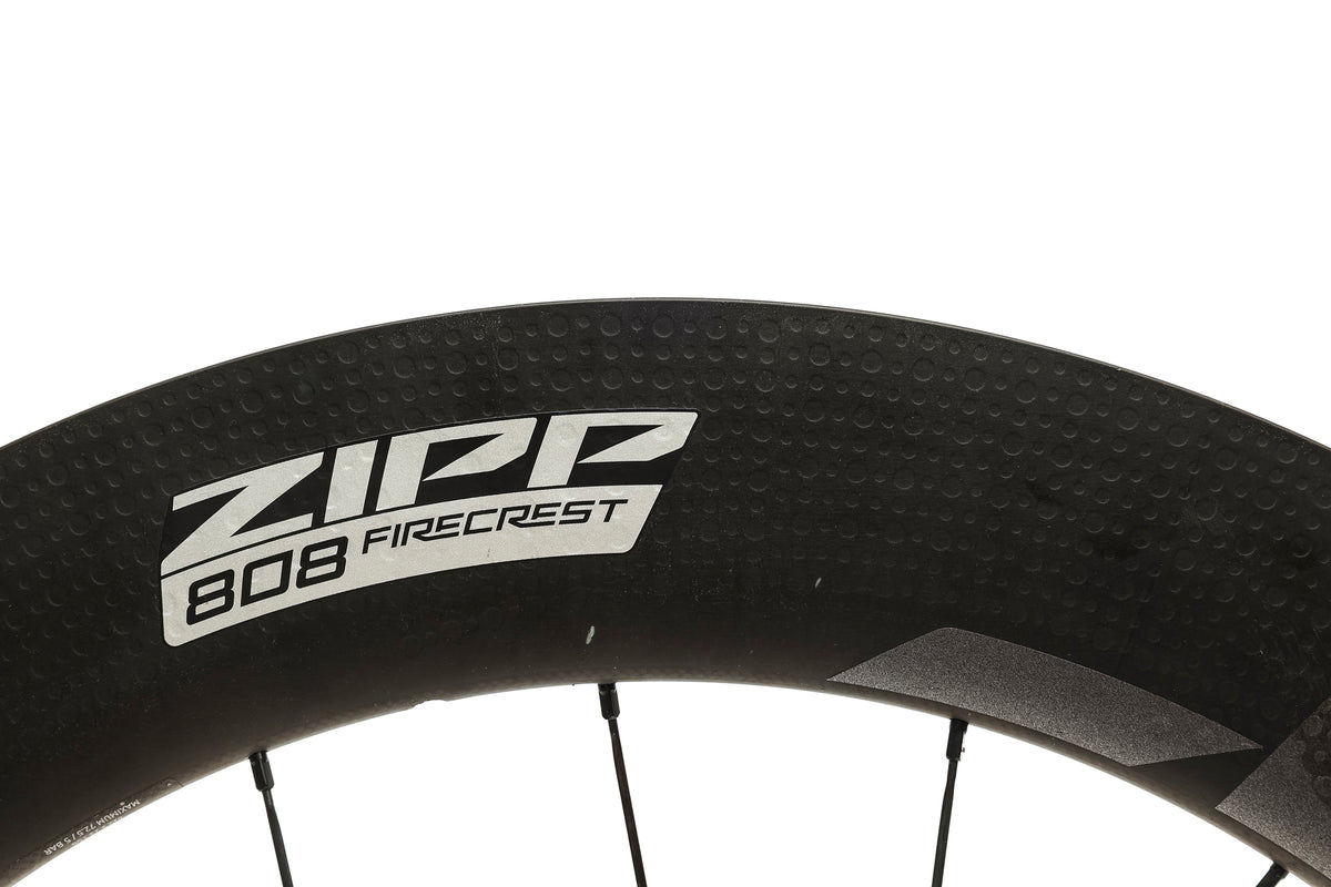 Zipp 808 Firecrest Carbon Tubeless 700c Rear whe | The Pro's Closet
