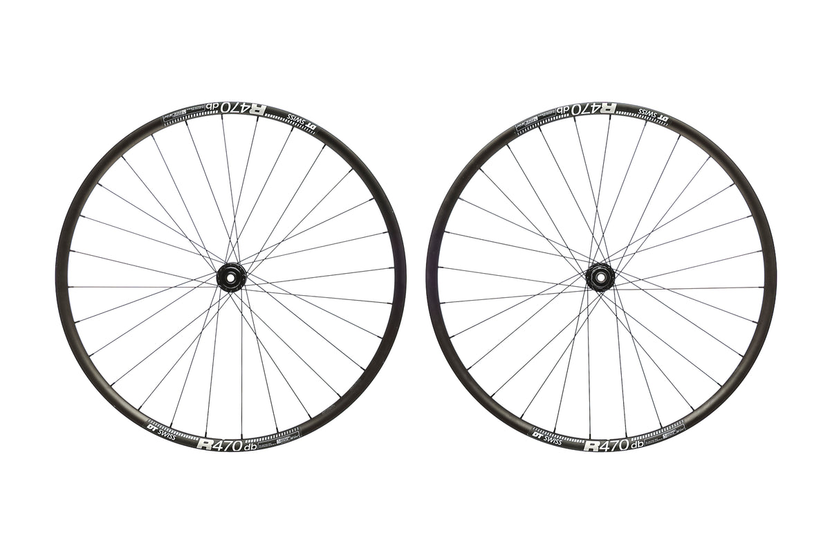 DT Swiss R470 db Aluminum Tubeless 700c Wheelset | The Pro's Closet