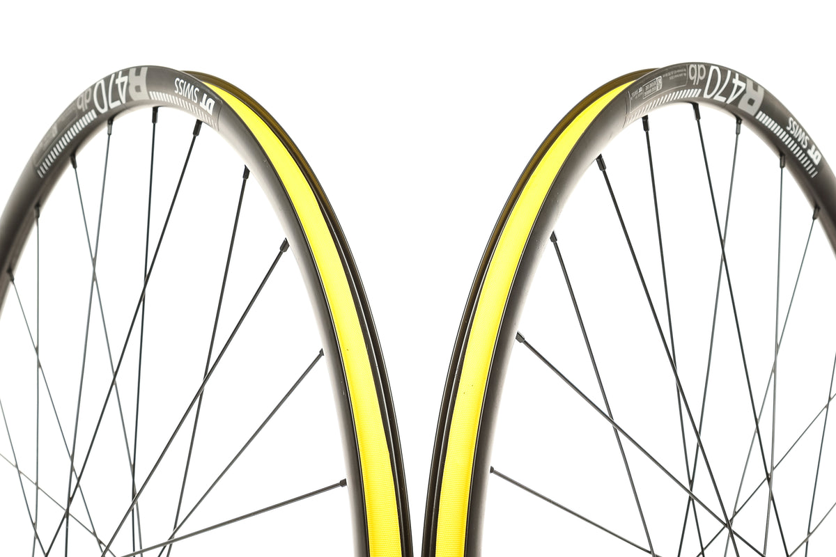 DT Swiss R470 db Aluminum Tubeless 700c Wheelset | The Pro's Closet