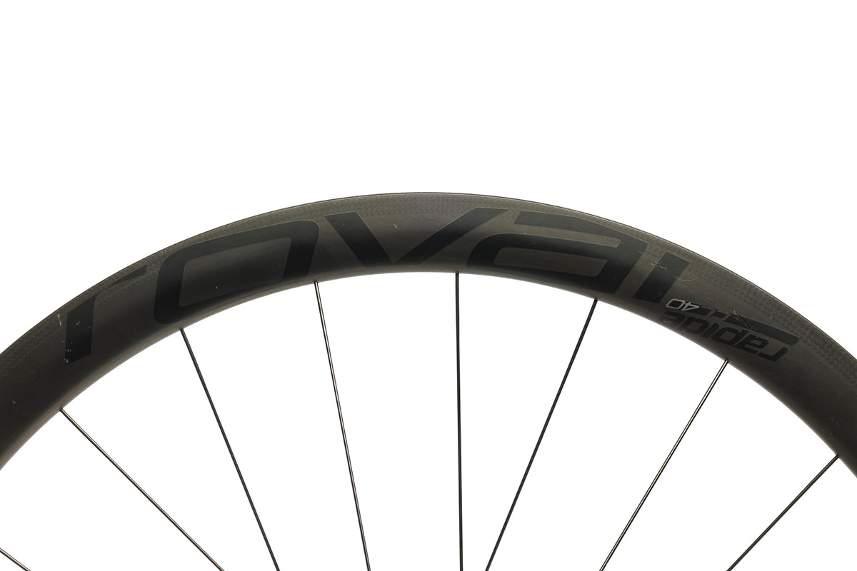Roval Rapid CL 40 Carbon Clincher 700c Wheelset | The Pro's Closet | WHL11540