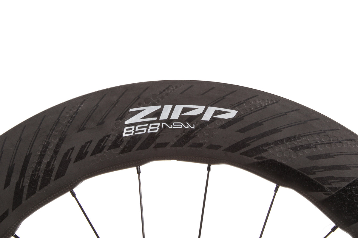 Zipp 858 NSW Carbon Tubeless 700c Wheelset | The Pro's Closet | WHL11716