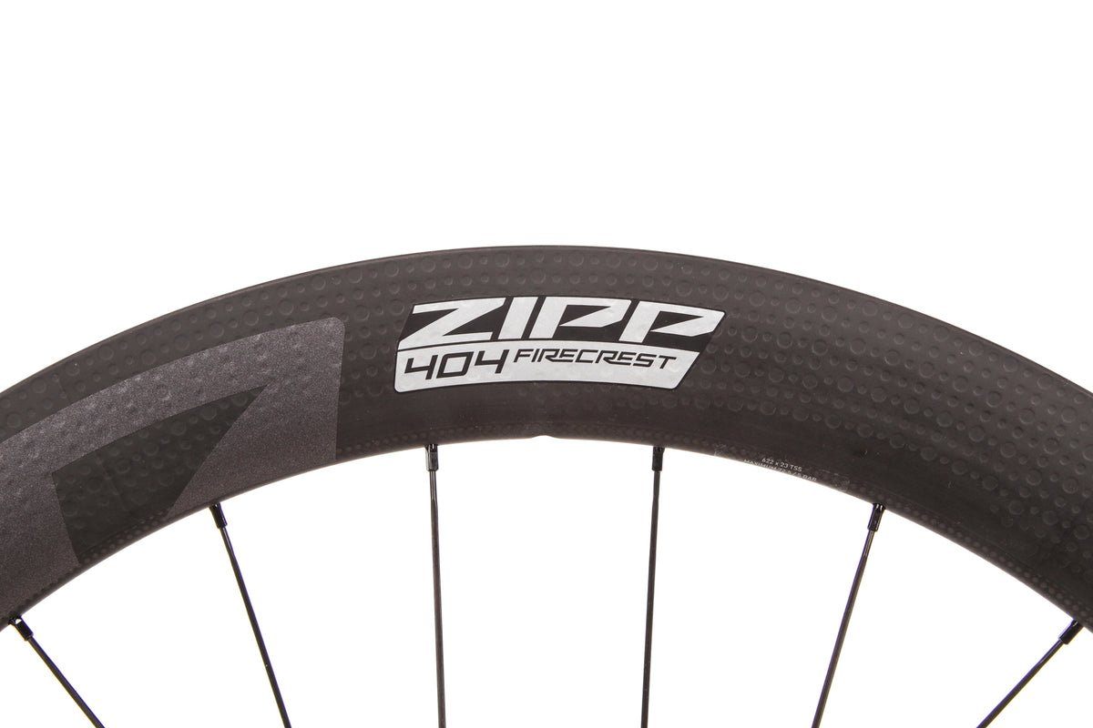 Zipp 404 Firecrest Carbon Tubeless 700c Wheelset | The Pro's Closet ...