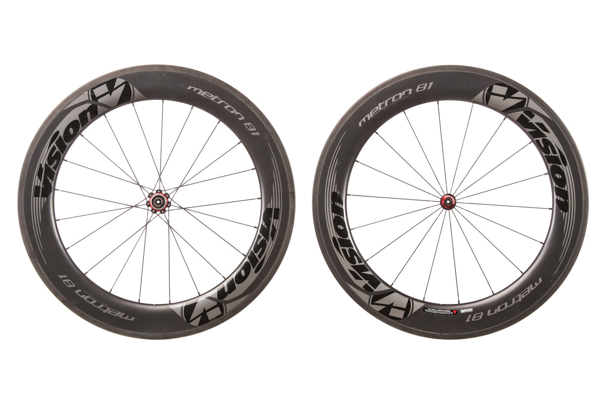Vision Metron 81 Carbon Clincher 700c Wheelset | The Pro's Closet ...