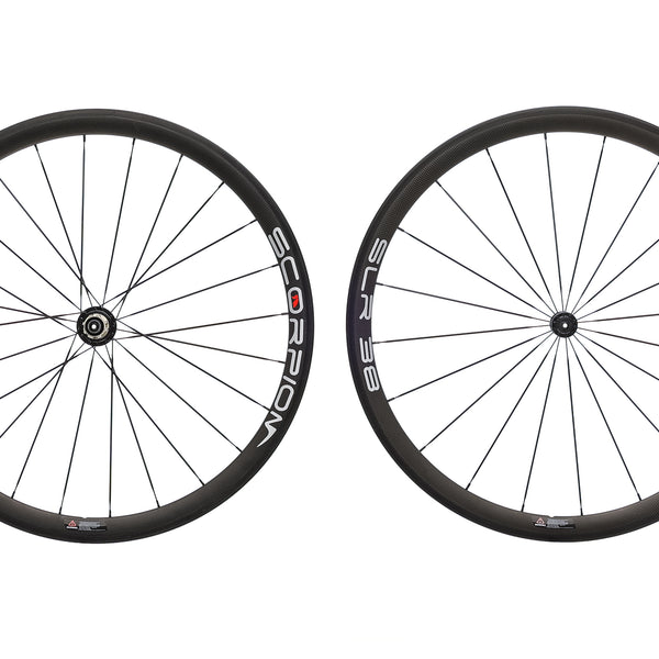 Scorpion SLR38 Carbon Clincher 700c Wheelset | The Pro's Closet