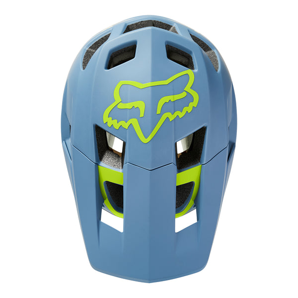 Fox Racing Dropframe Pro Bike Helmet Dusty Blue | The Pro's Closet ...