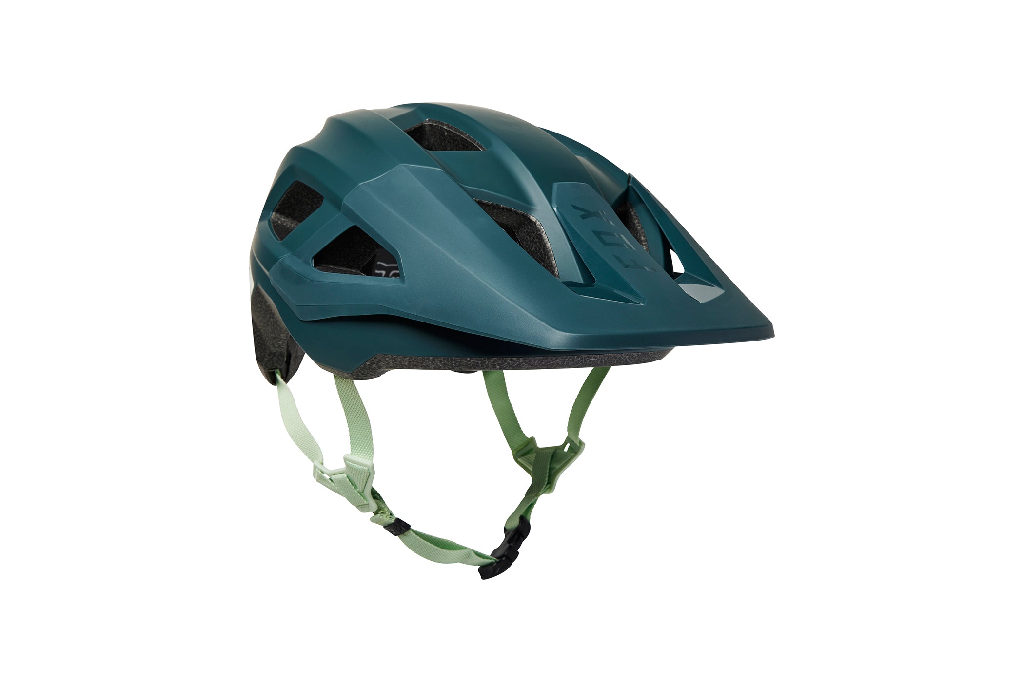 Fox Racing Mainframe TRVRS Bike Helmet Emerald | The Pro's Closet