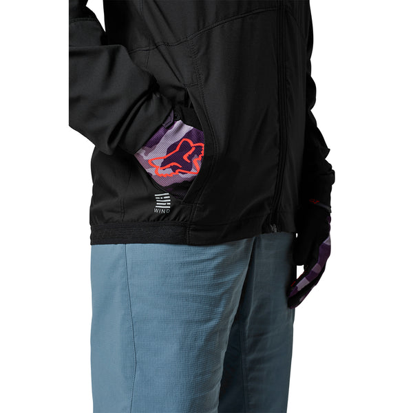 Fox Racing Women's Ranger Wind Jacket Black | The Pro's Closet