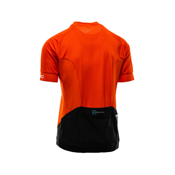POC Resistance Pro XC Zip Tee Bullvalene Orange | The Pro's Closet