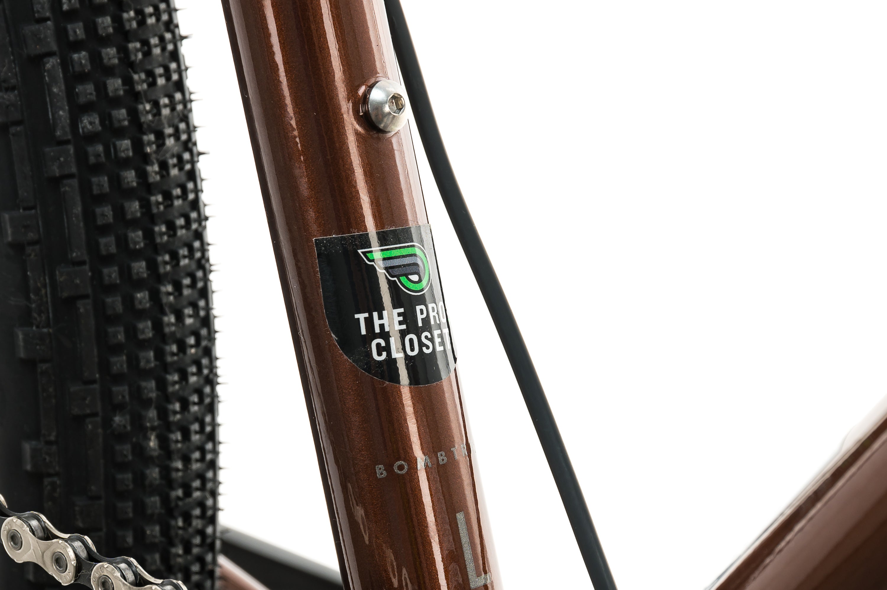 Bombtrack Beyond 2 Glossy Metallic Root Beer Gravel Bike - 2022, Large ...