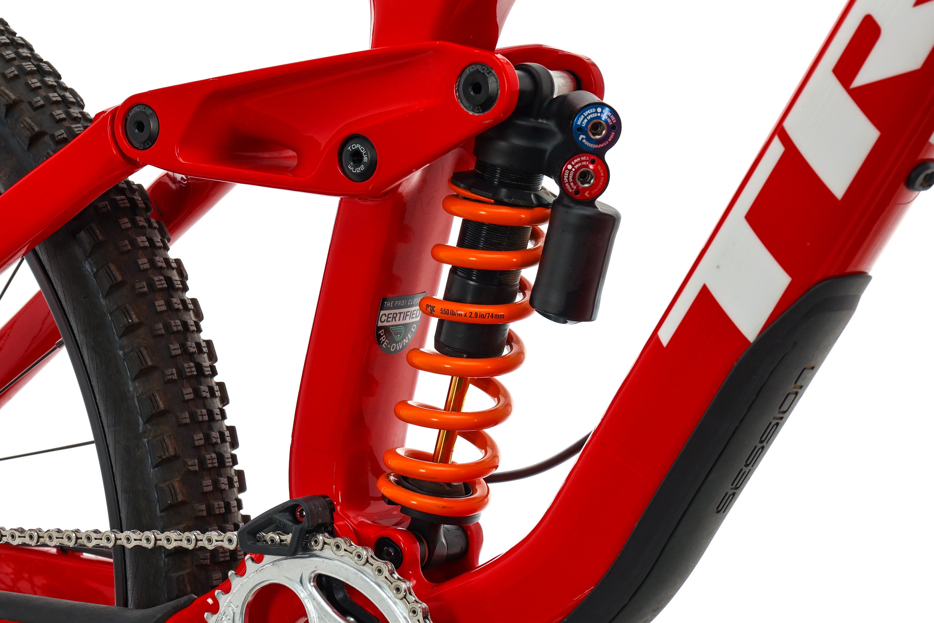 Trek Session 9.9 DH 27.5 Single-Speed Downhill Bike - 2023, Large ...