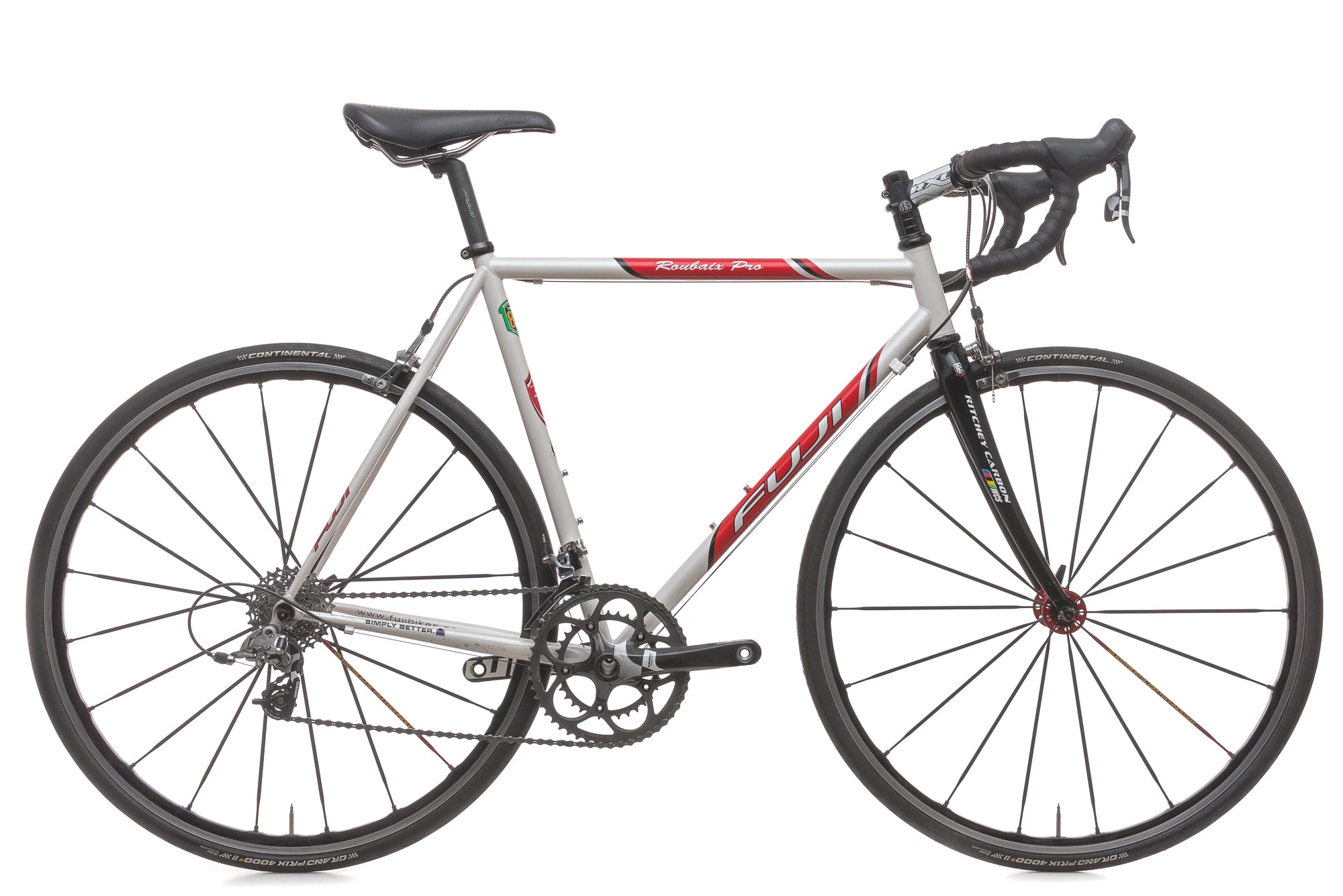 Fuji Roubaix Pro 56cm Large Bike - 2004 | The Pro's Closet – The Pro's ...