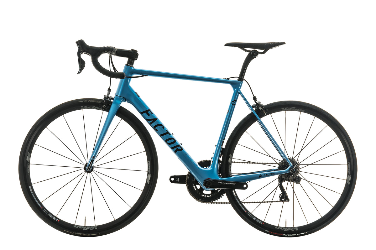 Factor O2 - AG2R Blue Road Bike - 2018, 56cm | The Pro's Closet