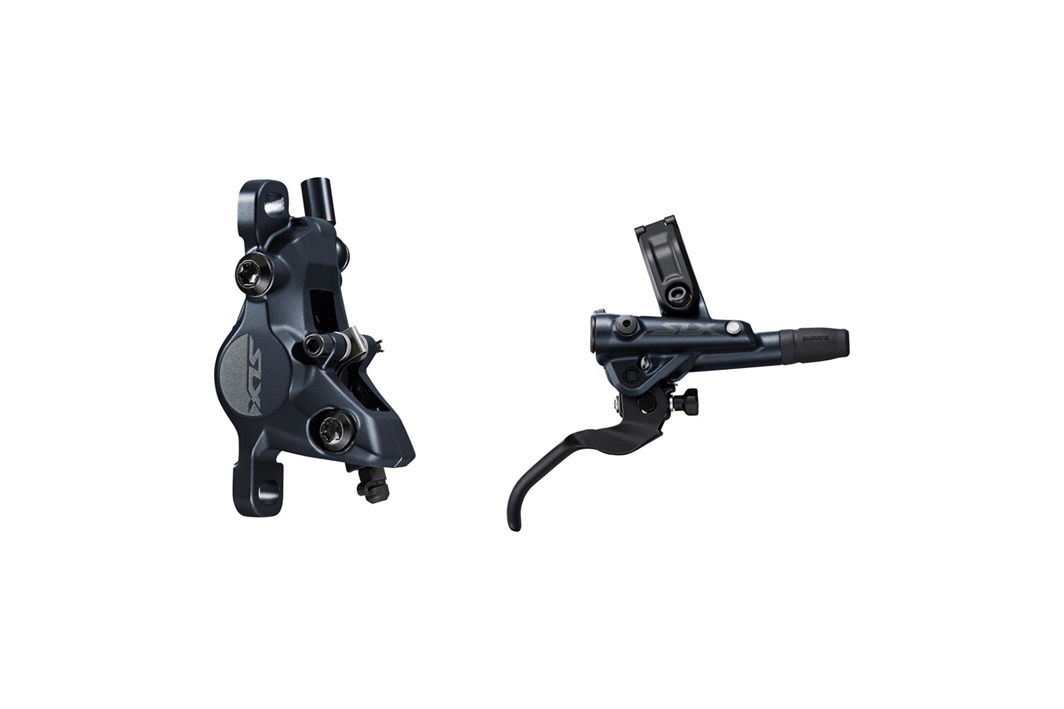 Shimano SLX BR-M7100 Right/Rear Hydraulic Disc Brake Set with J-Kit ...