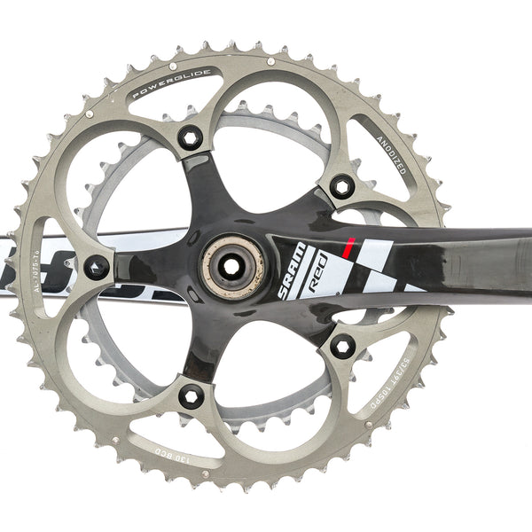 SRAM Red Crankset 10 Speed 172.5mm 53/39T 130mm | The Pro's Closet