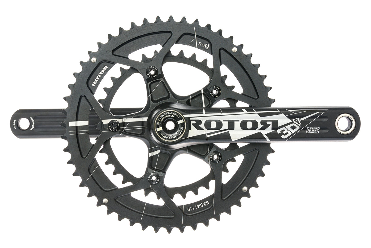 Rotor 3DF Crankset 11 Speed 167.5mm 52/36T BB30 | The Pro's Closet