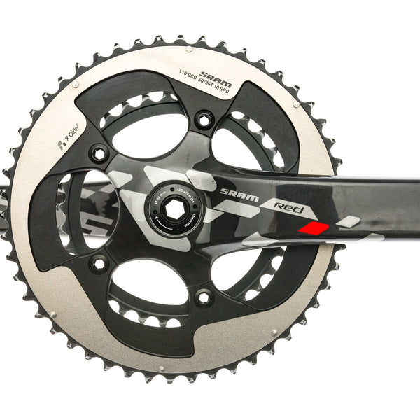 SRAM Red Crank Set 10 Speed 172.5mm 50/34T 110mm | The Pro's Closet