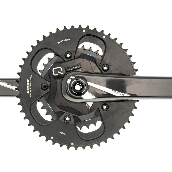 Quarq Riken Power Meter Carbon Crankset 10 Speed | The Pro's Closet
