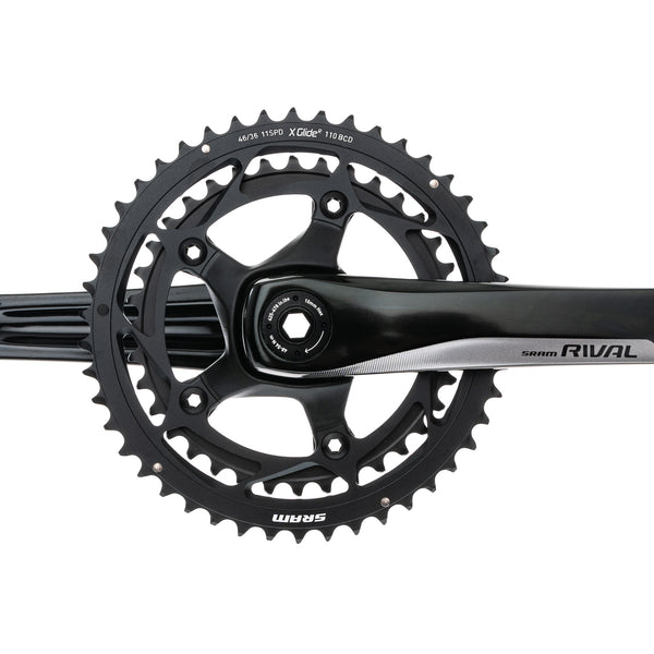 SRAM Rival 22 Crankset 11 Speed 170mm 46/36T 110 | The Pro's Closet