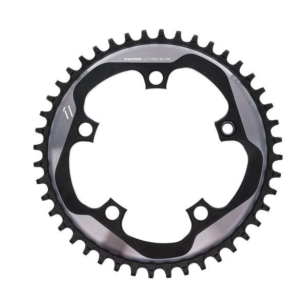 SRAM X-Sync Chainring 44t 11 Speed 110BCD Polish | The Pro's Closet