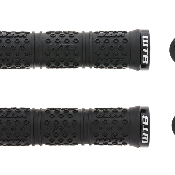 WTB Tech Trail Grips 135mm Lock-On Grips Black | The Pro's Closet