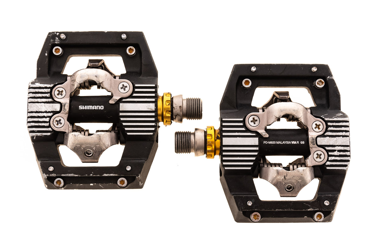 Shimano Saint PD-M820 Pedals Clipless Black/Silv | The Pro's Closet