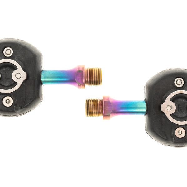 Speedplay Frog Titanium Pedals Clipless Black | The Pro's Closet