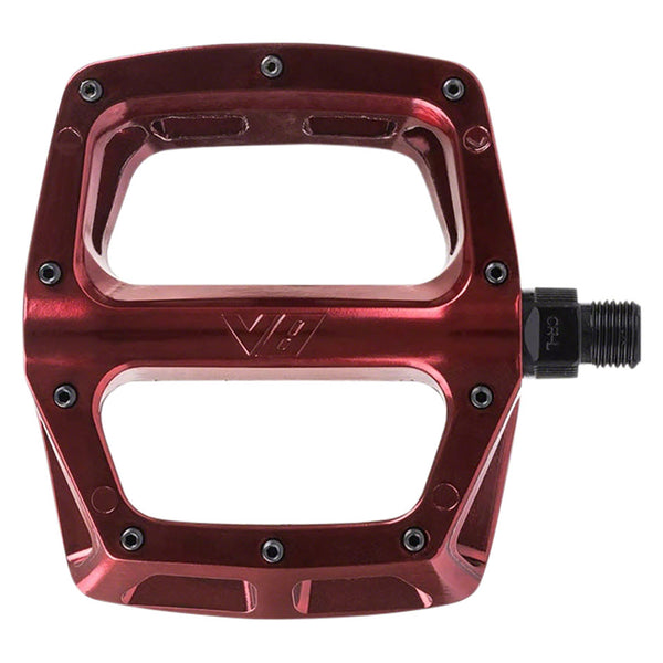 DMR V8 Platform Pedals Aluminum Electric Red | The Pro's Closet