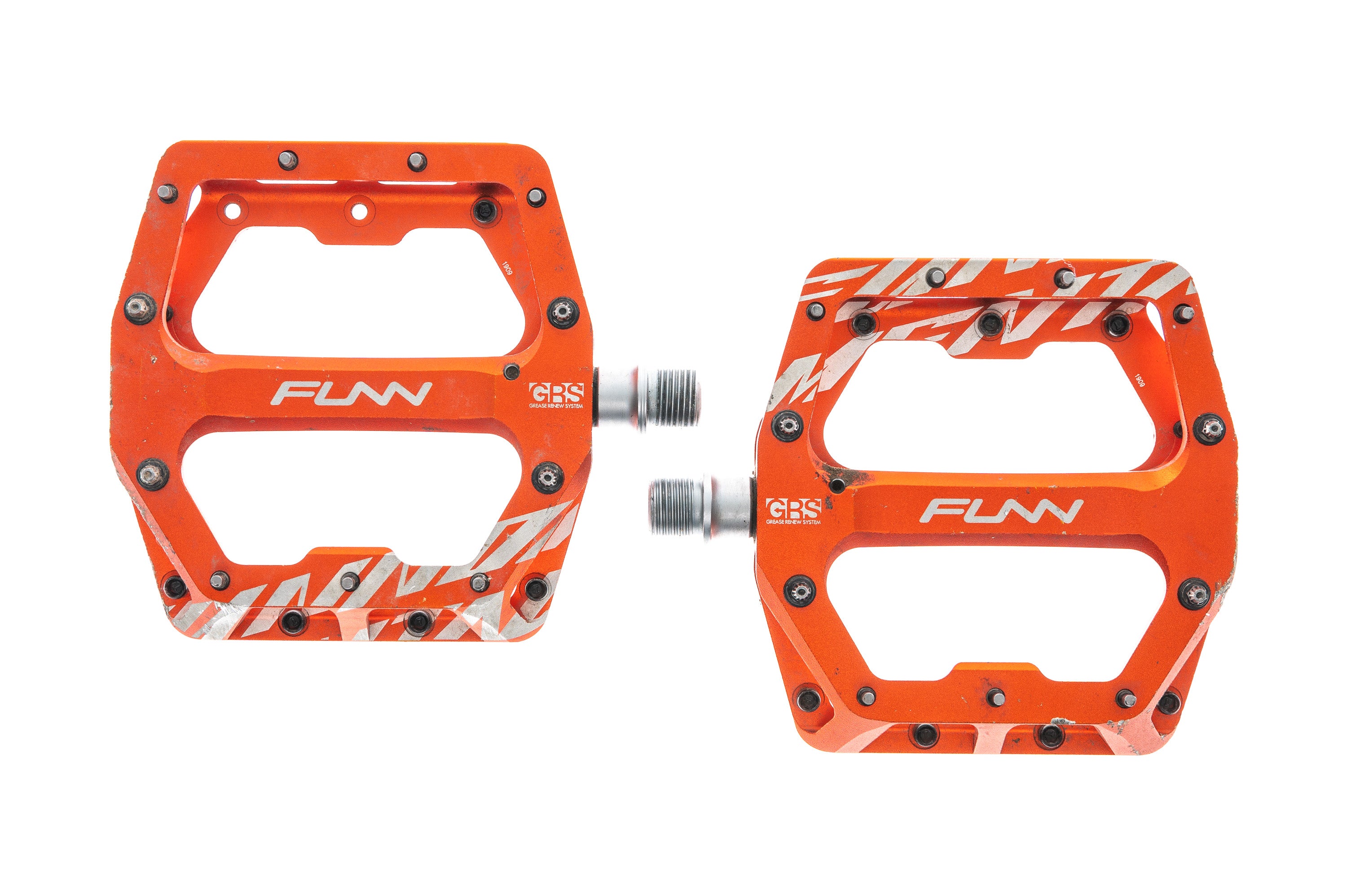Funn Funndamental Pedals Platform Orange | The Pro's Closet
