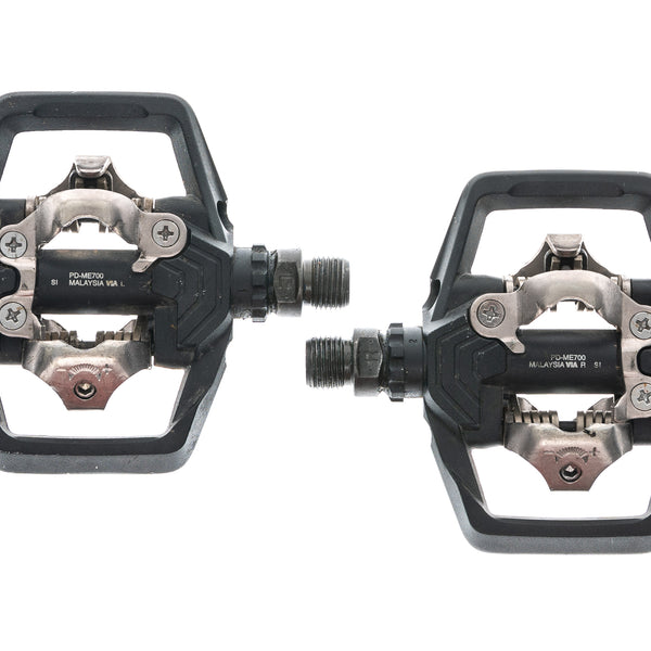 Shimano PD-ME700 Pedals Clipless Black | The Pro's Closet