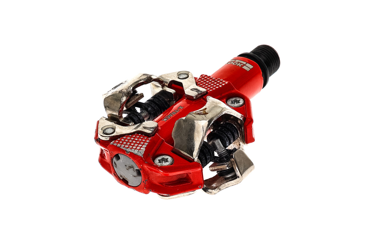 Look X-Track Pedals Clipless Red | The Pro's Closet